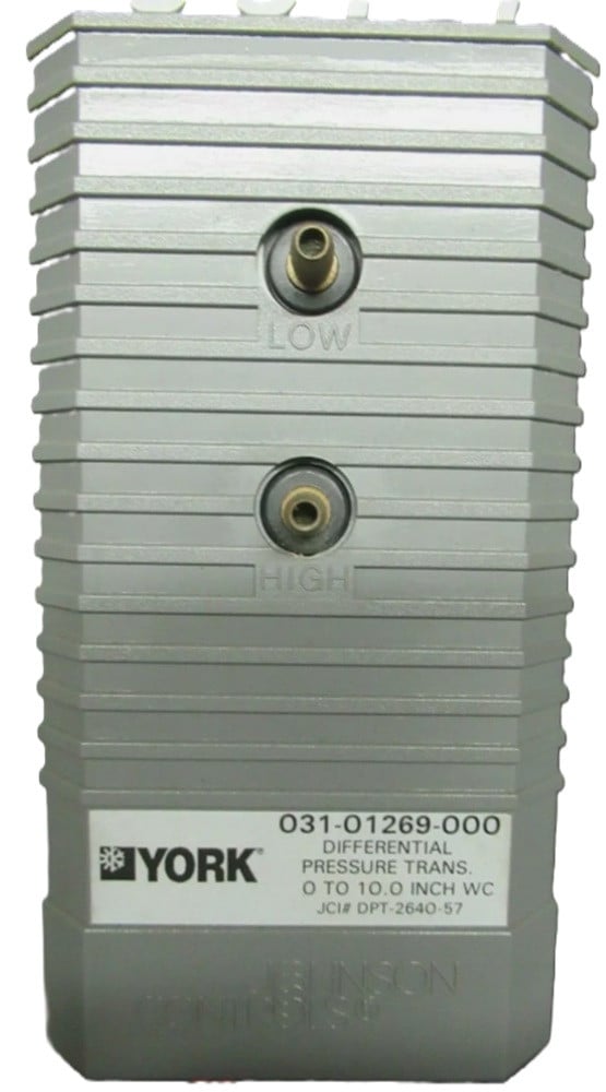 York Controls Johnson Controls 031-01269-000 Duct Pressure Transducer ...