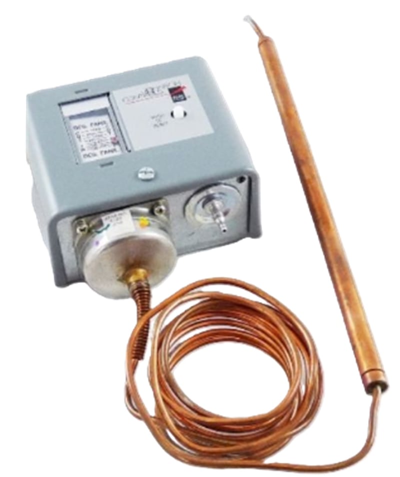 Johnson Controls A40HA-2C Temperature Actuated Pneumatic Switch, Opens ...