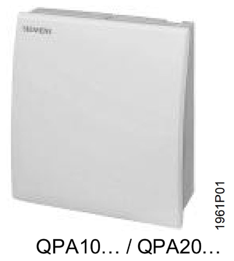 Siemens QPA2000 Room Air Quality Sensor, 0 - 2000 ppm CO2 Measuring ...