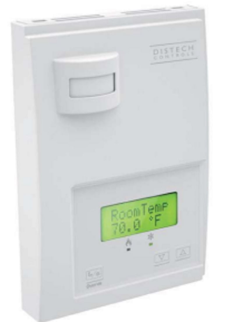 Distech CDIVI-7200F10X1 EC-STAT-ZA Zoning Thermostat, 2 Analog, 1 ...