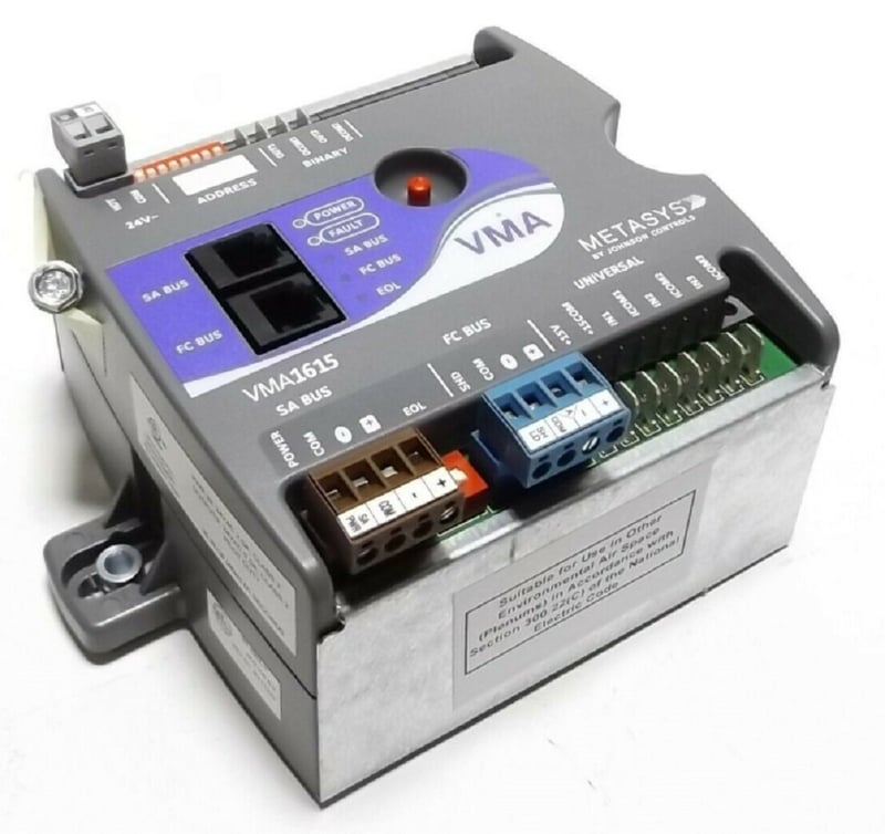 Johnson Controls MS-VMA1615-1 32-Bit, Integrated Vav Controller ...