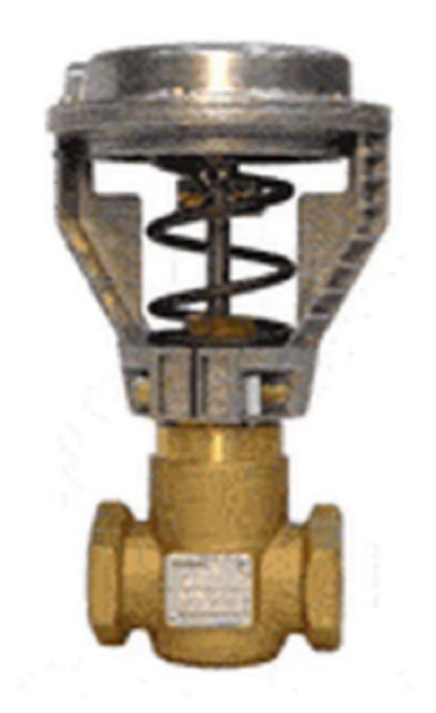 Siemens 268-03274 Flowrite 2-Way Valve w/ Actuator, NO, 1/2" IPF x UM ...