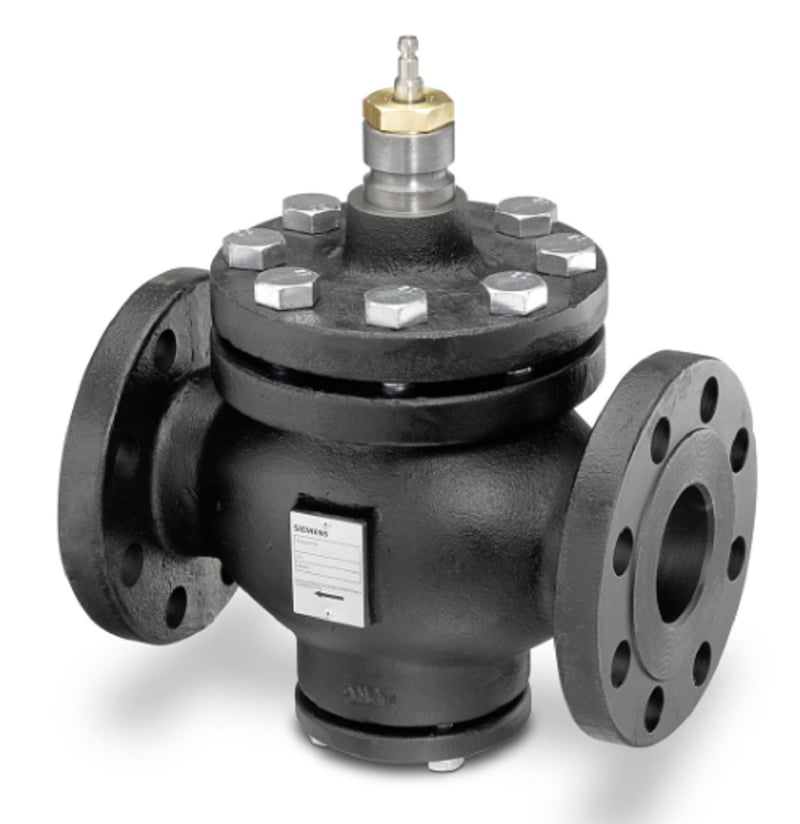 Siemens 599-05984 2-Way 6" Flowrite Valve, Cv 400, Normally Open, Equal ...