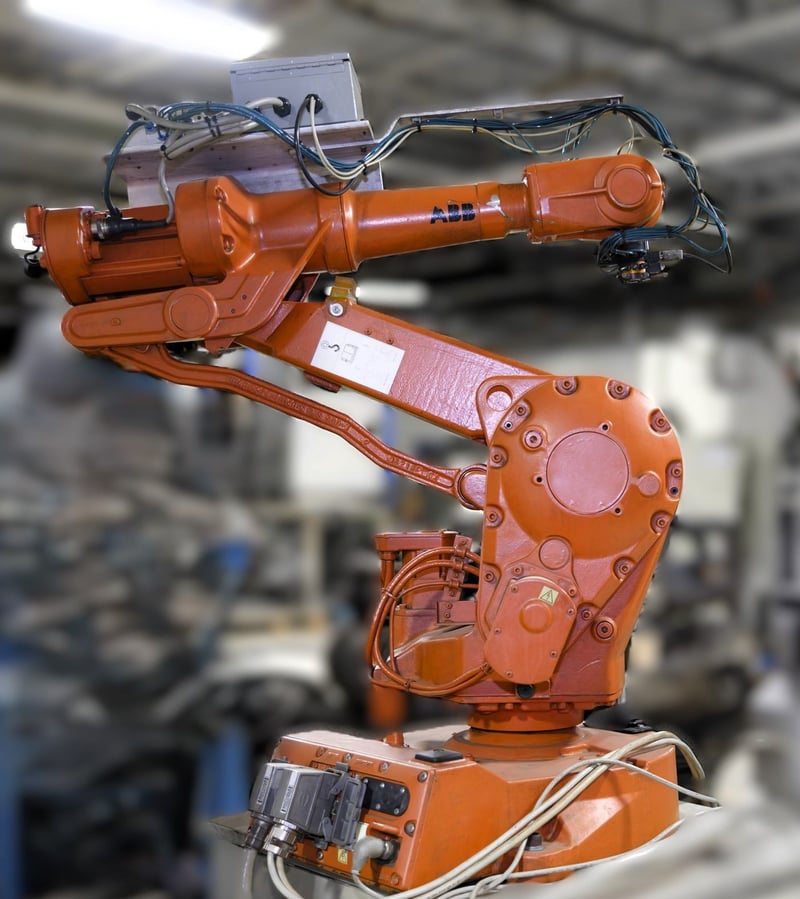 ABB, IRB 2400, Industrial Robot, 6-Axis, 10-16 kg Payload, 1.5 meter ...