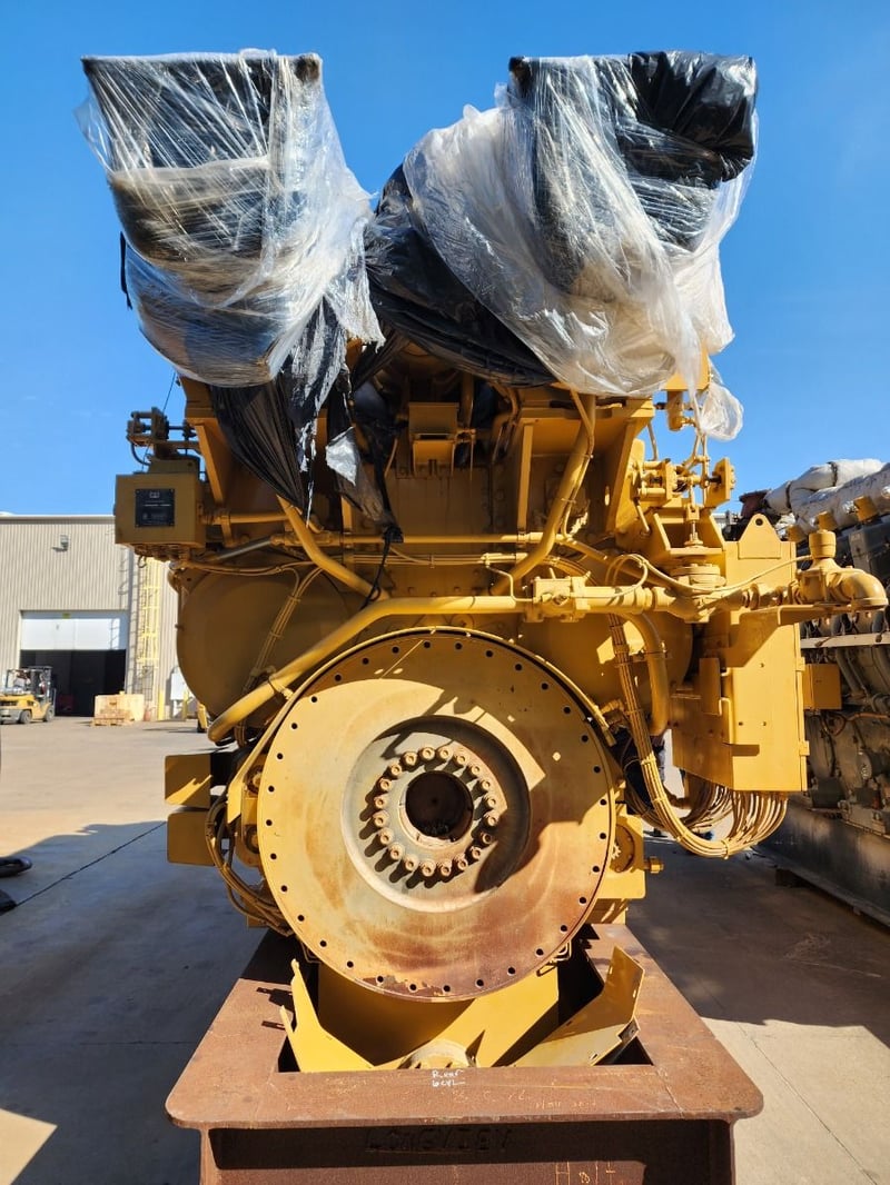 4735 HP @ 1000 RPM, Caterpillar #G3616 engine core, Natural gas ...