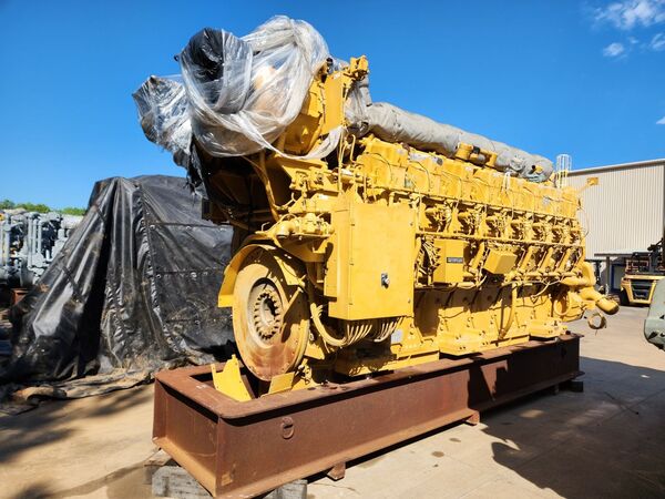 4735 HP @ 1000 RPM, Caterpillar #G3616 engine core, Natural gas ...