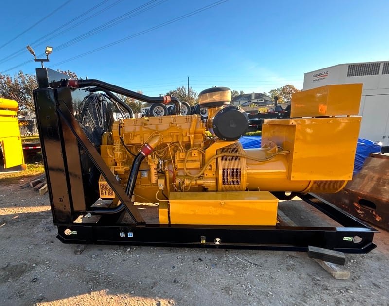 500 KW Caterpillar #C15, diesel generator, standby, 277/480 Volts, 2024 ...