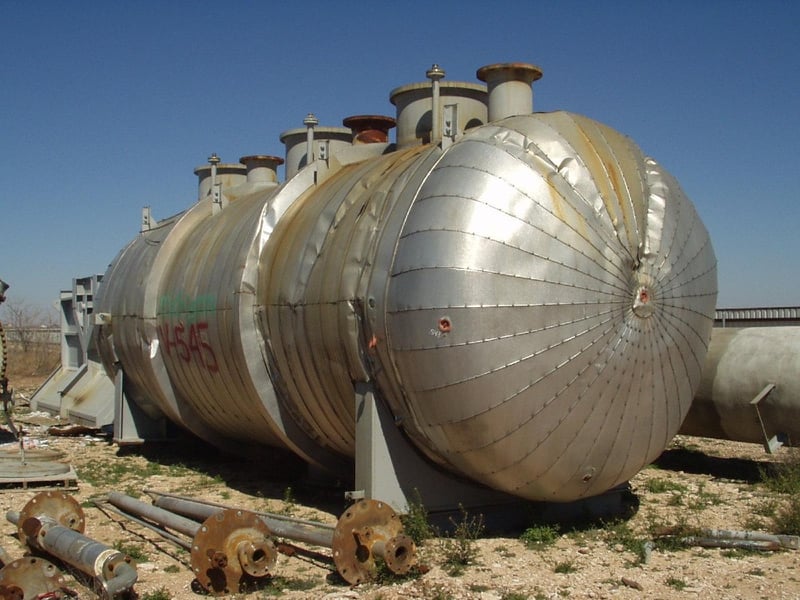 Mfg. For Litwin Engineering Claus 3-stage catalytic reactor 102" ID x ...