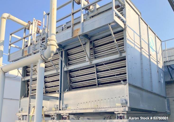 201 Ton, BAC #15201-2, cooling tower, 1206 GPM, 6" Inlets, 8" Outlets ...