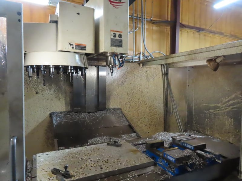 Fadal #6030HT, vertical machining center, 21 automatic tool changer, 60" X, 30" Y, 30" Z, 10k ...