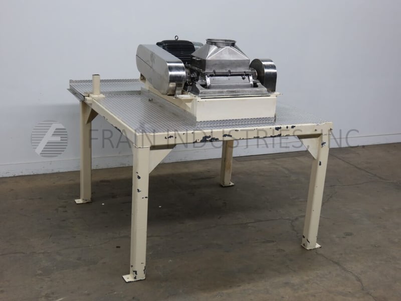 Fitzpatrick #FASO20, Stainless steel hammer mill, 12" dia charge port ...