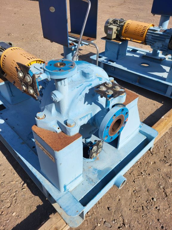 22 GPM @ 115' TDH, Goulds #3700-MX-1x3-13AL, Centrifugal Pump, Horz., 1 ...
