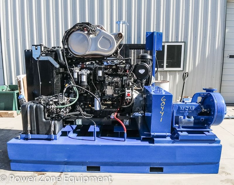 600 GPM @ 600' TDH, MCM #4x3x13, Centrifugal Pump, Horz., 1-Stage, 11.5 ...