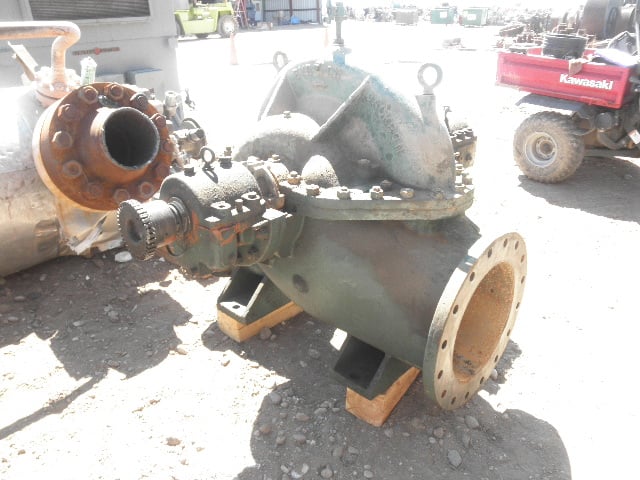5000 GPM @ 125' TDH, Byron-Jackson #12MH-S, Centrifugal Pump, Horz., 1 ...