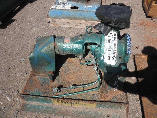 600 GPM @ 70' TDH, Deming #3610, Centrifugal Pump, Horz., 1-Stage, 4 ...