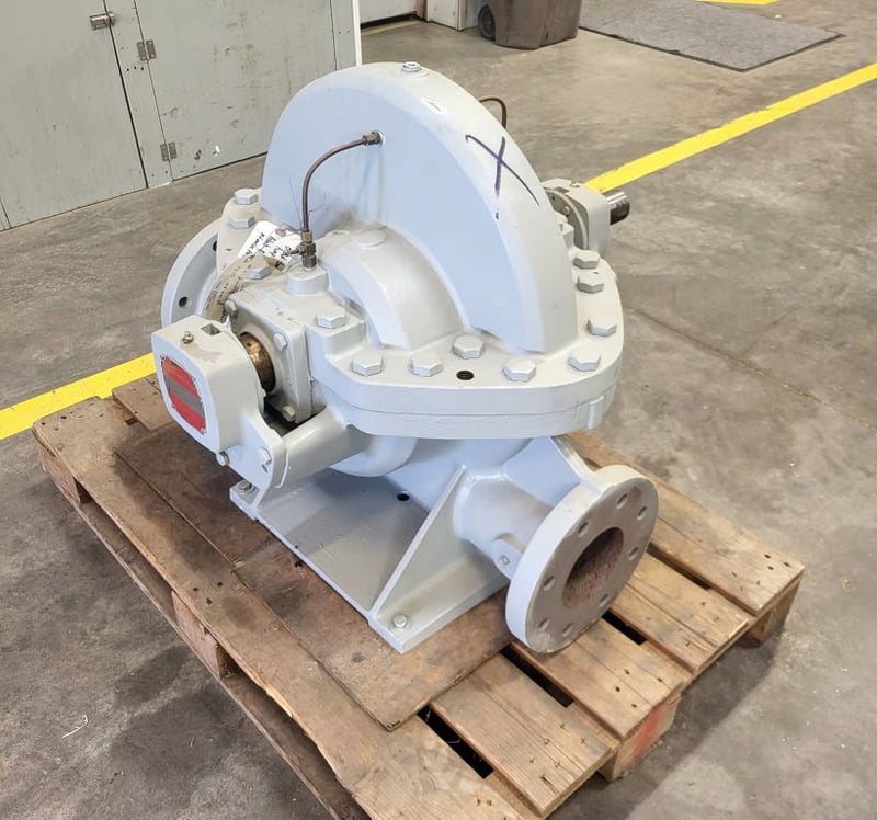 1240 GPM @ 245' TDH, Fairbanks-Morse #2824A, Centrifugal Pump, Horz., 1 ...