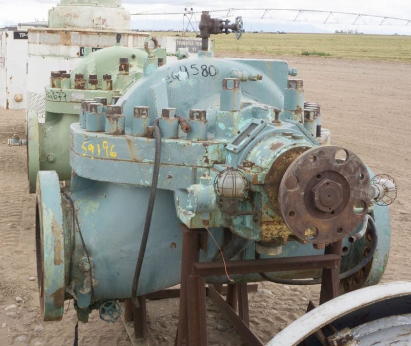 7000/6000 GPM @ 1300'/1365' TDH, Sulzer Bingham #14x14x17.5-HSB ...