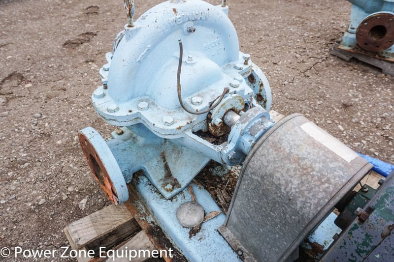 1000 GPM @ 110' TDH, Weinman #4L1, Centrifugal Pump, Horz., 1-Stage, 5 ...