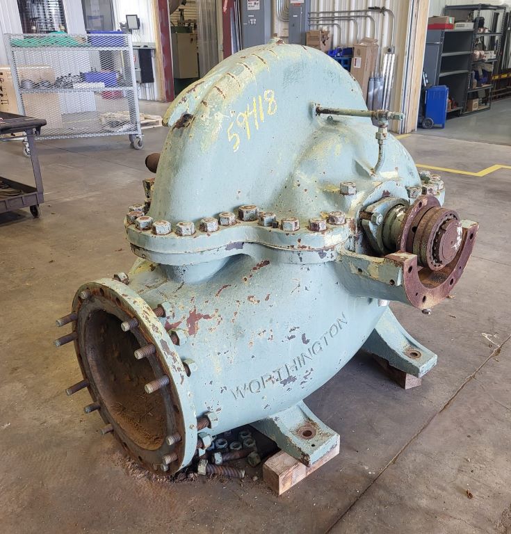 10000 GPM @ 336' TDH, Worthington #12-LNS-32, Centrifugal Pump, Horz ...