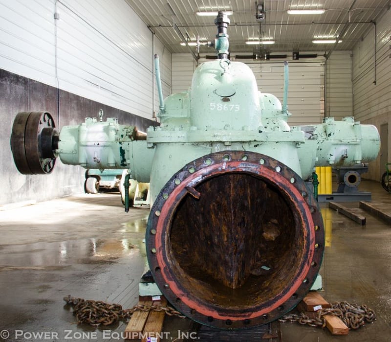 20000 GPM @ 140' TDH, Worthington #24CLBS, Centrifugal Pump, Horz., 1 ...