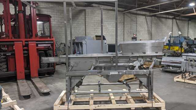 Commerical Manufacturing, Stainless steel shaker screen & conveyor For ...