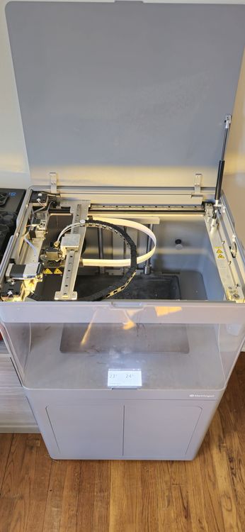 Markforged #X7 CFR 3D printer, cabinet w/integrated dry box, 50cc ...