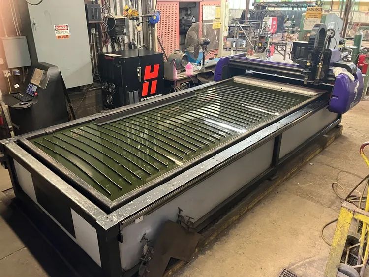 Retro Systems #Hornet-HD, 5' x 12' Hypertherm HPR 260XD CNC plasma table, water table, 2014 for ...