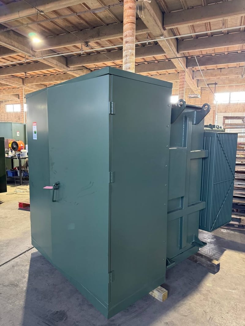 2550 KVA 13200 Primary, 480/277 Secondary, Cavalry Energy, pad mount ...