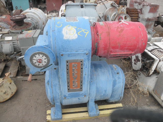 30 HP 140/420 RPM Reeves, size 661, vari-speed mechanical drive, 420/ ...