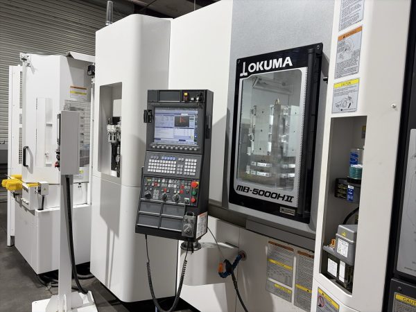 Okuma #MB-5000HII, CNC horizontal machining center, 180 automatic tool ...