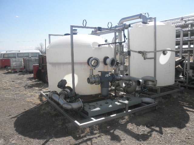 6" Hayward-Tyler, Basket Strainer, on skid w/piping for Sale | Surplus ...