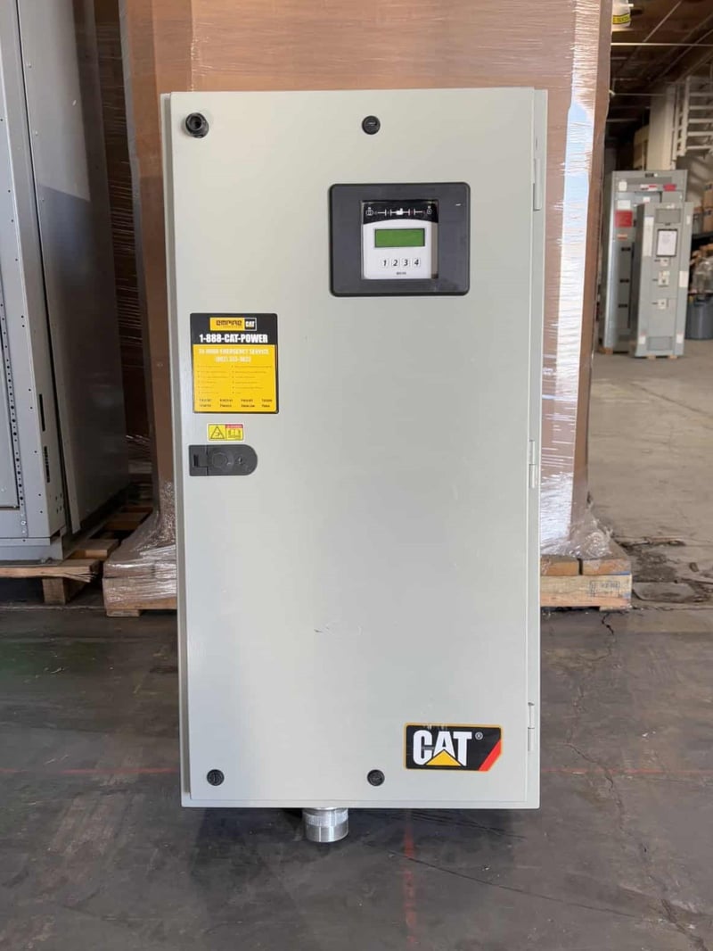 260 Amp. Caterpillar #CTG, automatic transfer switch, 120/208 Volts, 3 ...