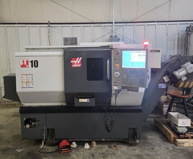Haas #ST-10, CNC lathe, 25.2" swing, 6" chuck, 1.7" bar, 14" turning ...