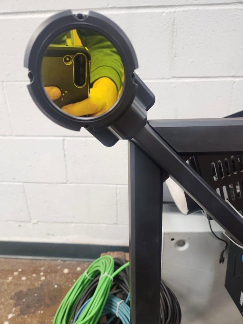 Keyence #RB-1200, 2D/3D Image Dimension Measurement coordinate measuring machine, CV-X482D ...