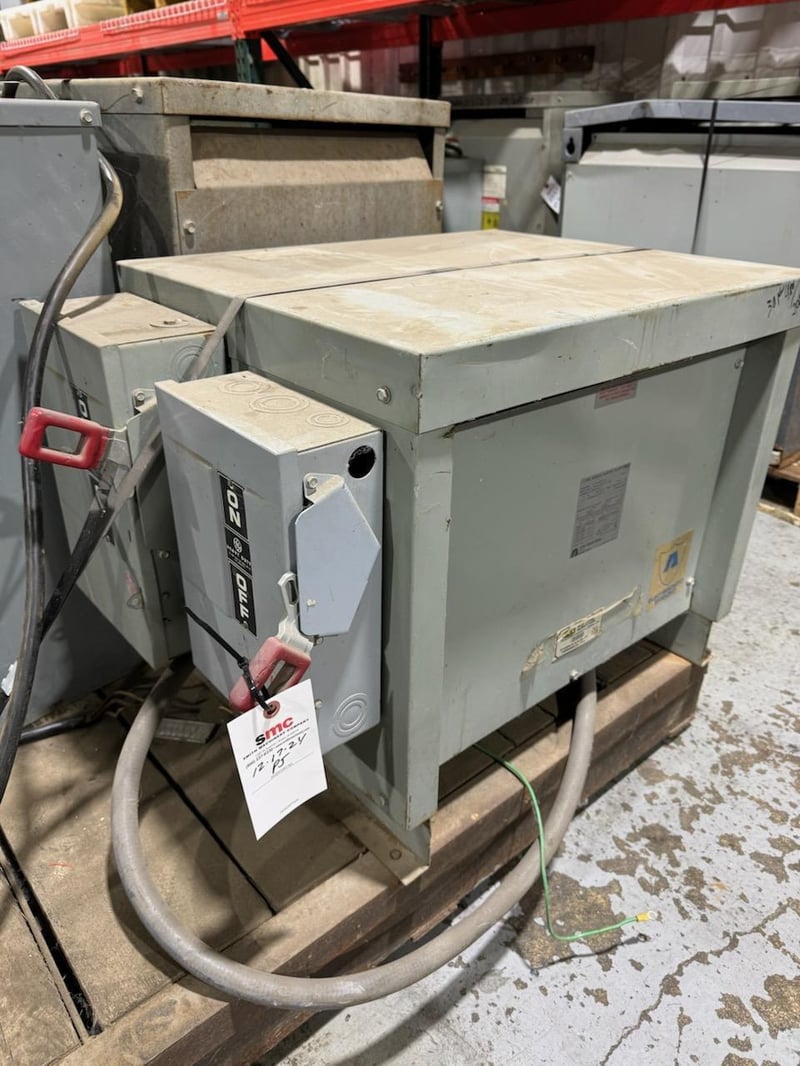30 KVA 480 Delta Primary, 208Y/120 Secondary, Acme #T-1A-53312-3S ...
