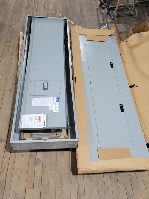 400 Amp. General Electric, AQF3424JB A-Series II, Panelboard, 208Y/120V ...