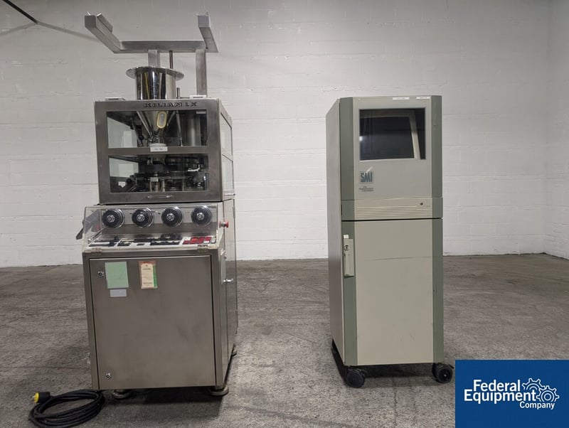 Kilian #LX/23-IPT-B, Tablet Press, 23 station, 100 kN main compression ...