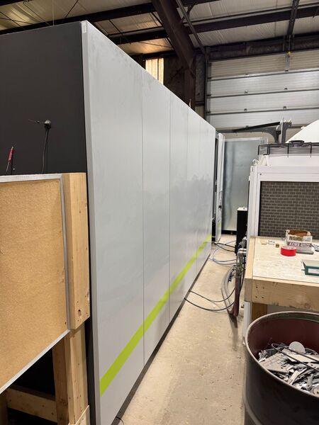 DNE #LC3, fiber laser, 5' x 10' sheet, 6000 watts, MFMC 6000W Pro ...