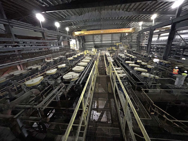 Metso #KVF-6, 5-cell pre-flotation rougher, 14.9 KW 6.0 m3 for Sale ...