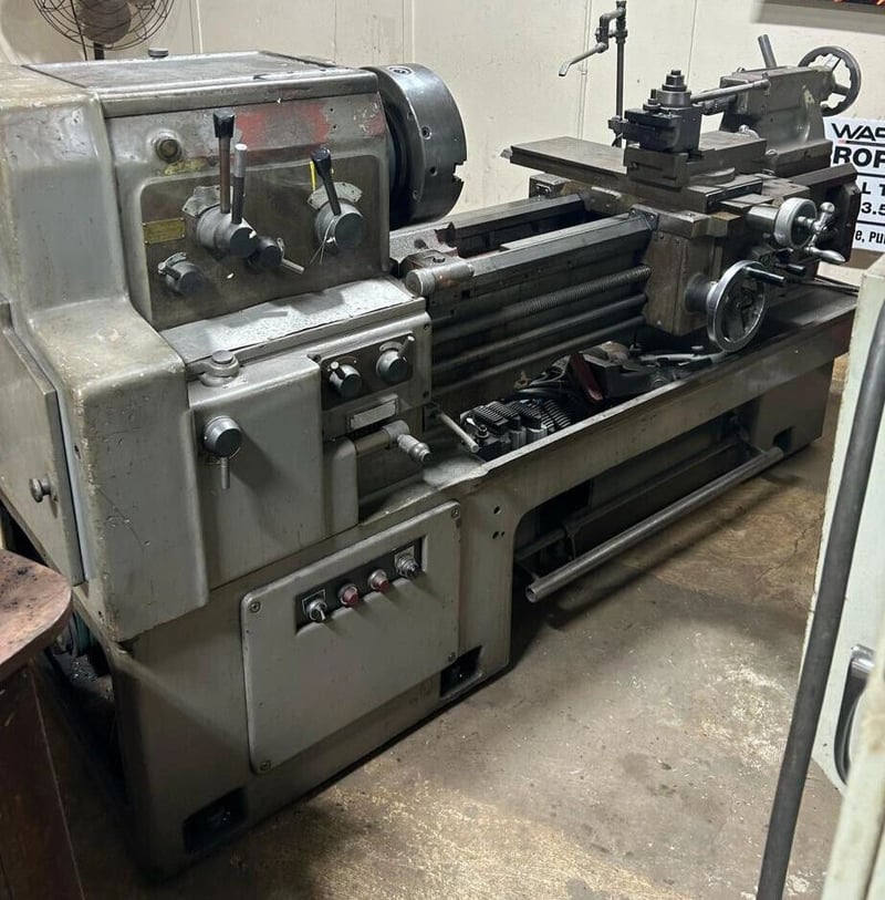 17" x 40" Webb lathe, Aloris, 12" Buck chuck tru set for Sale | Surplus ...