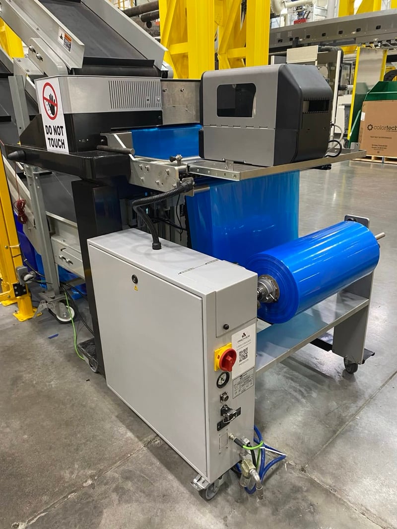 Rollbag #R3200, Automatic Bagging System, Up to 60 Bags/Min, 22" W x 36 ...