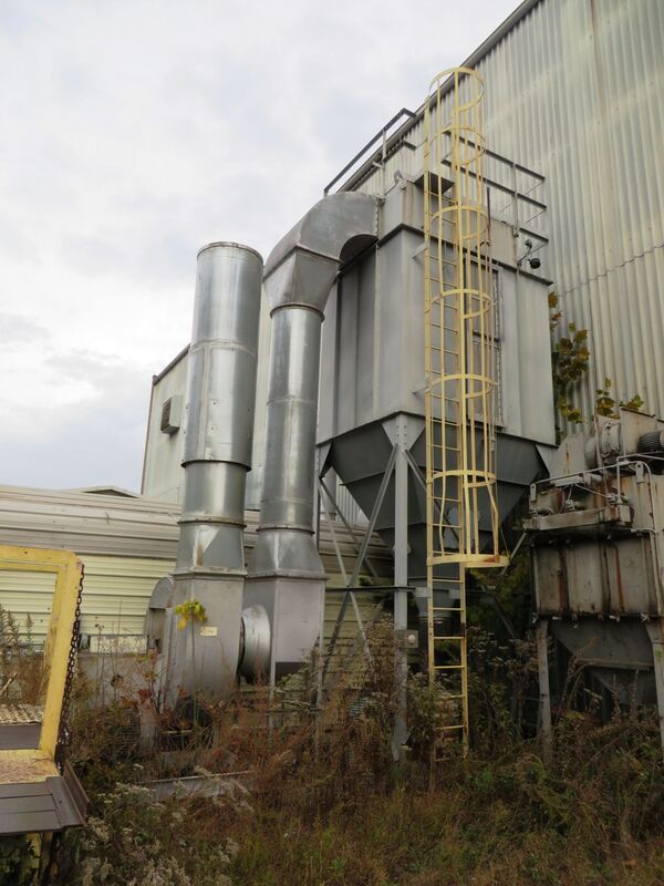 12000 cfm Donaldson #120HPT8, baghouse dust collector for Sale ...