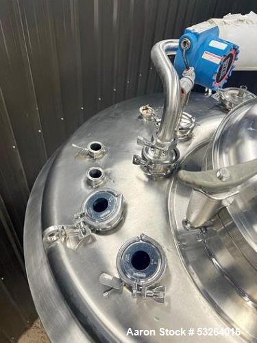 550 gallon Kinetics Modular Systems, Reactor, 316 Stainless Steel ...