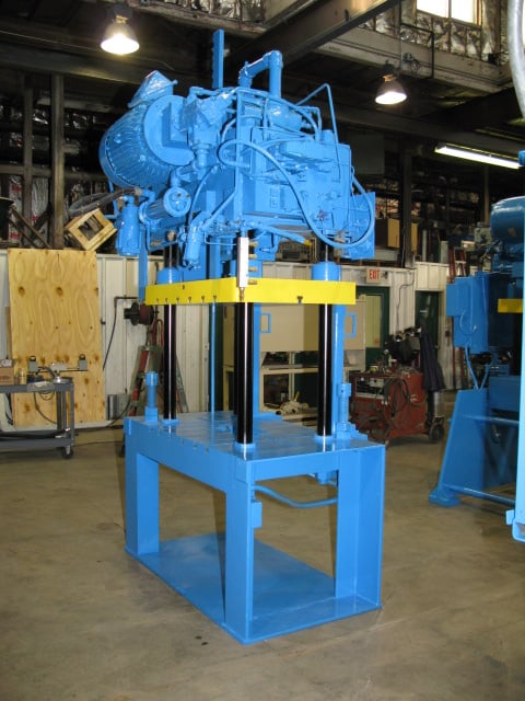 30 Ton, Kard #FTP30, 32.5" x 32", 30" DL, 22" stroke, 15 HP, safeties ...