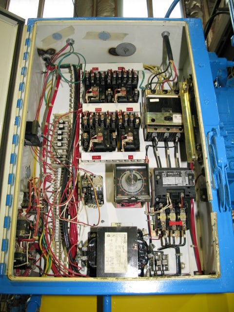 30 Ton, Kard #FTP30, 32.5" x 32", 30" DL, 22" stroke, 15 HP, safeties ...