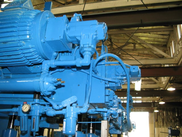 30 Ton, Kard #FTP30, 32.5" x 32", 30" DL, 22" stroke, 15 HP, safeties ...