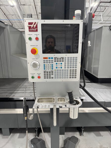 Haas #VS-1, CNC vertical machining center, 50+1 automatic tool changer ...