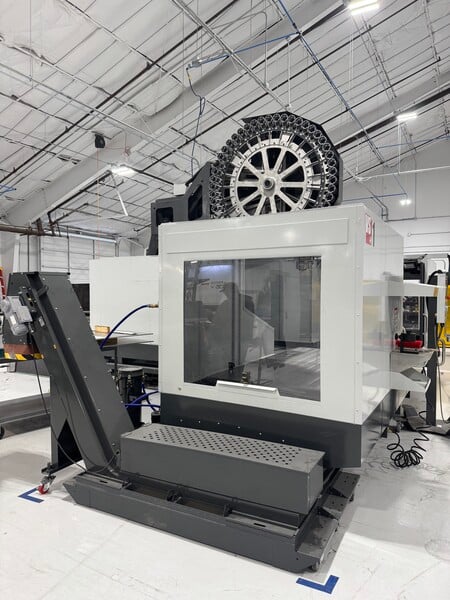 Haas #VS-1, CNC vertical machining center, 50+1 automatic tool changer ...