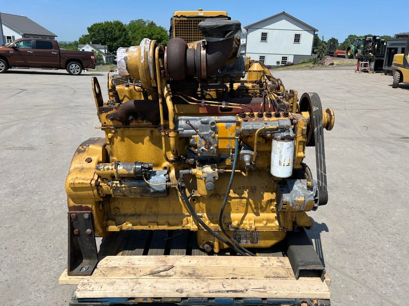 310 HP Caterpillar #3306, industrial diesel engine, 2200 RPM, sound ...