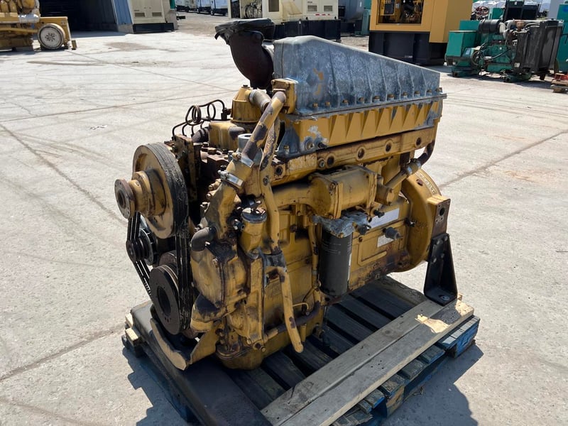 310 HP Caterpillar #3306, industrial diesel engine, 2200 RPM, sound ...